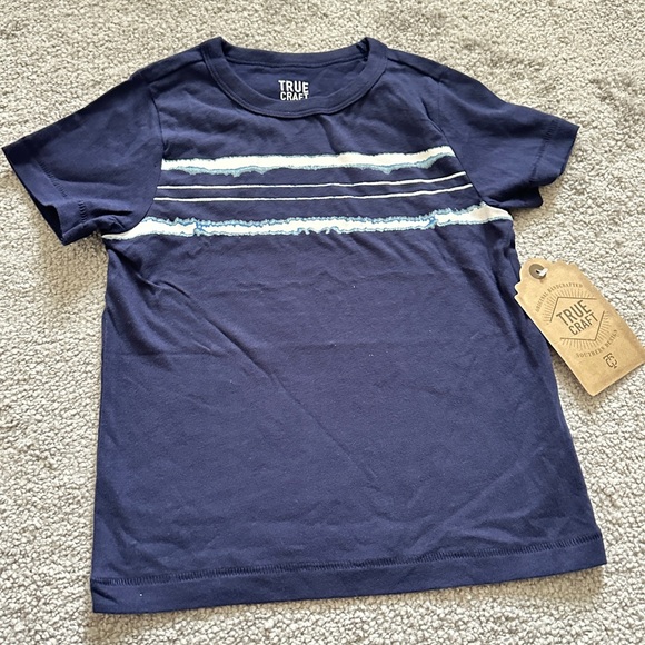 True Craft | Shirts & Tops | True Craft Navy And White Kids Tshirt ...